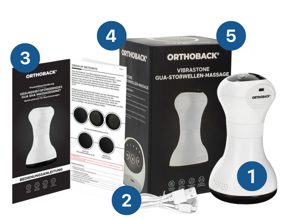 Orthoback® Vibrastone Gua Shockwave Massager